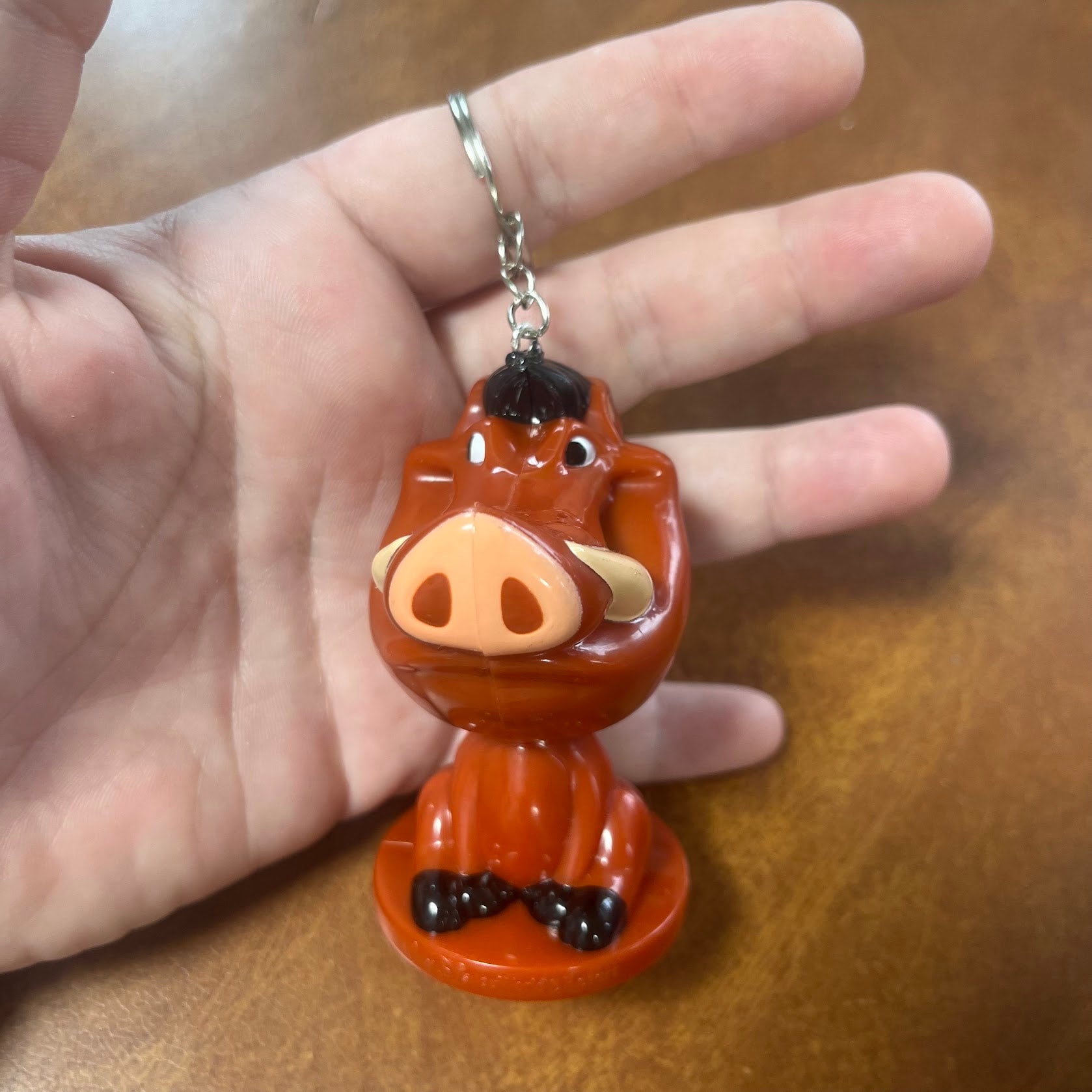 The Lion King - Pumba - Bobblehead Keychain | NO RHYME OR REASON ART